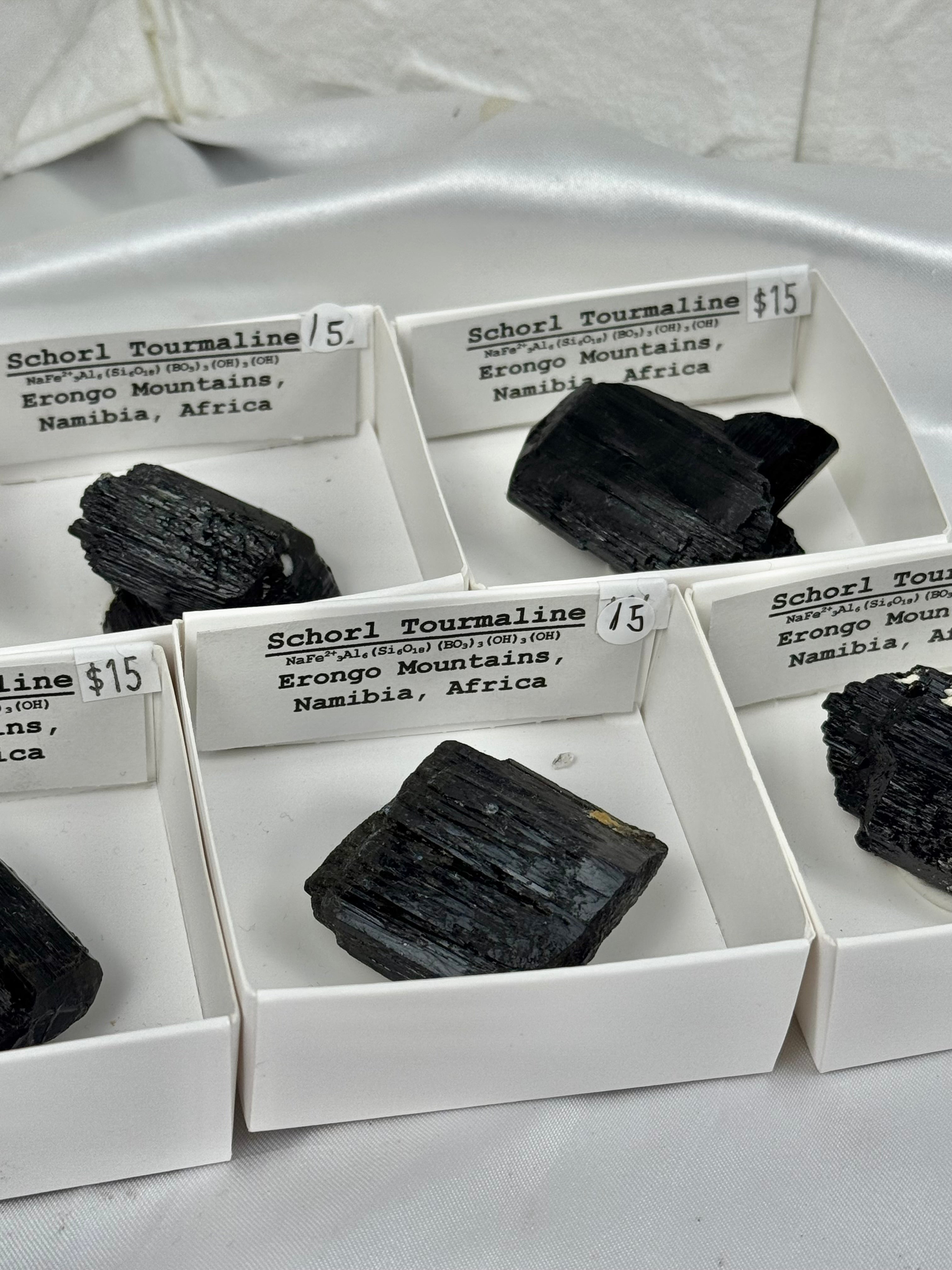 1 raw black schorl tourmaline from Namibia – AuraMoonMinerals